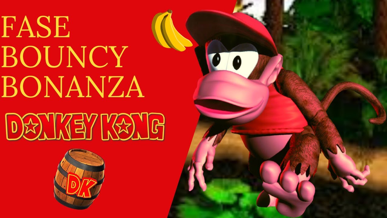Bouncy Bonanza | Donkey Kong Country | Fase 8 - YouTube
