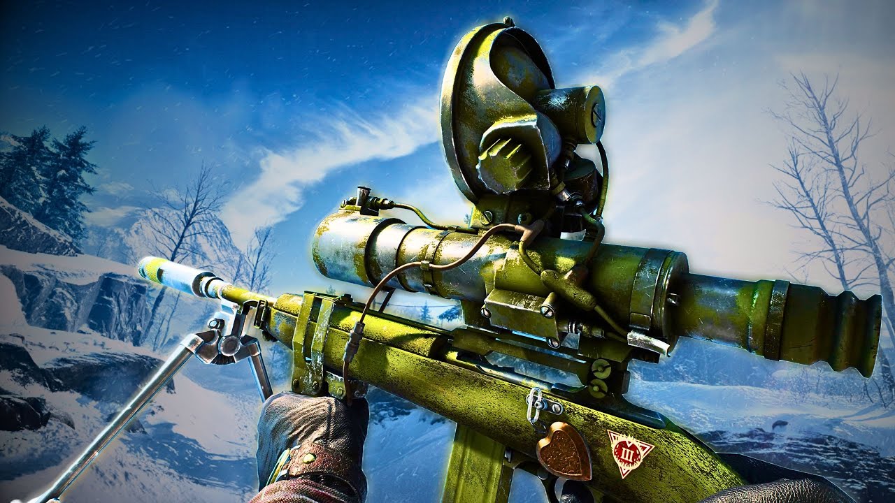 Battlefield V | M3 Infrared Sniper Gameplay on Narvik Map ( Native 4K ...