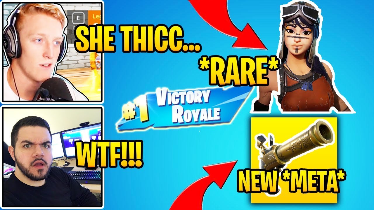 Streamers REACTING to the *NEW* *RENEGADE RAIDER SKIN* (FORTNITE FUNNY ...