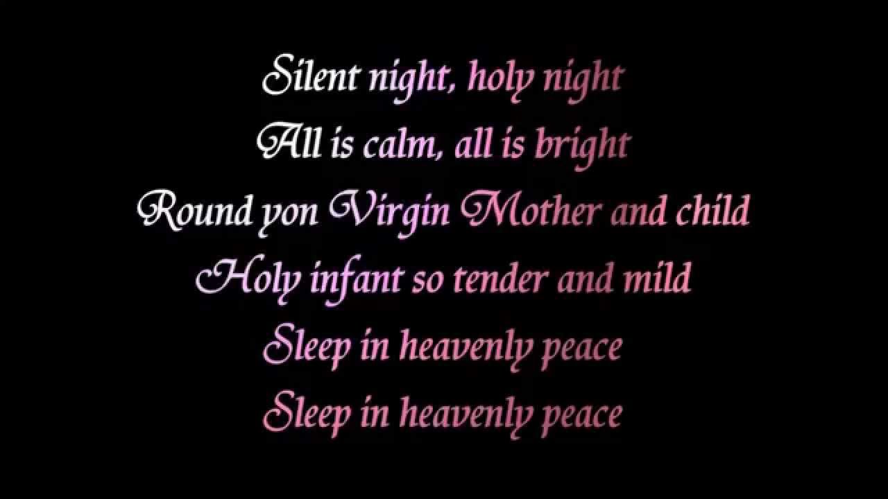 Silent Night Karaoke With Lyrics C Major YouTube silent-night-karaoke-with-lyrics-c-major-youtube