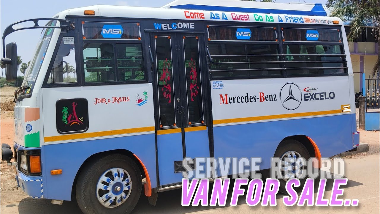 Mahindra Tourister Van Sales | Company Service Record | Negotiable ...