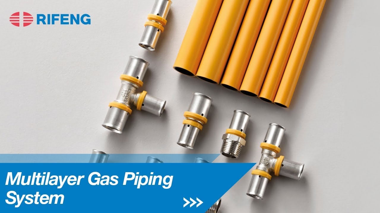 RIFENG Multilayer Gas Piping System - YouTube