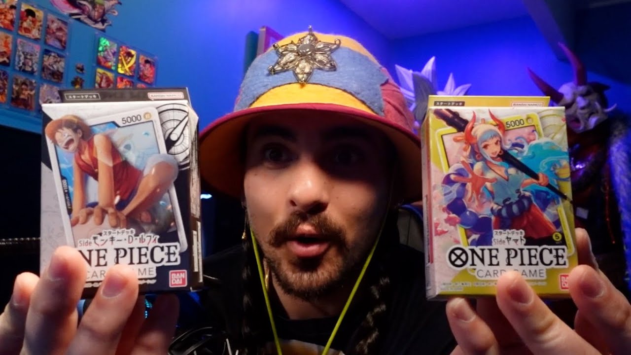 New Shiny One Piece Card Game Decks! - YouTube