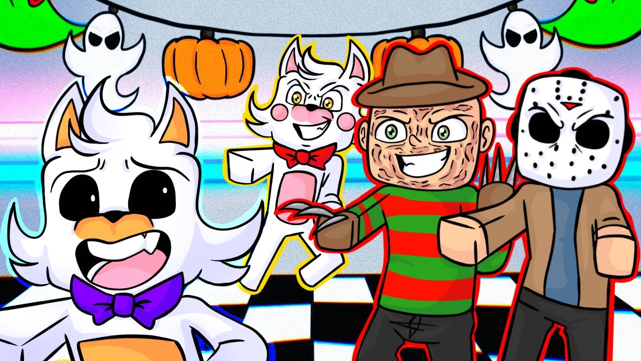 Funtime Foxy Controls Horror Movie Monsters In Minecraft FNAF - YouTube