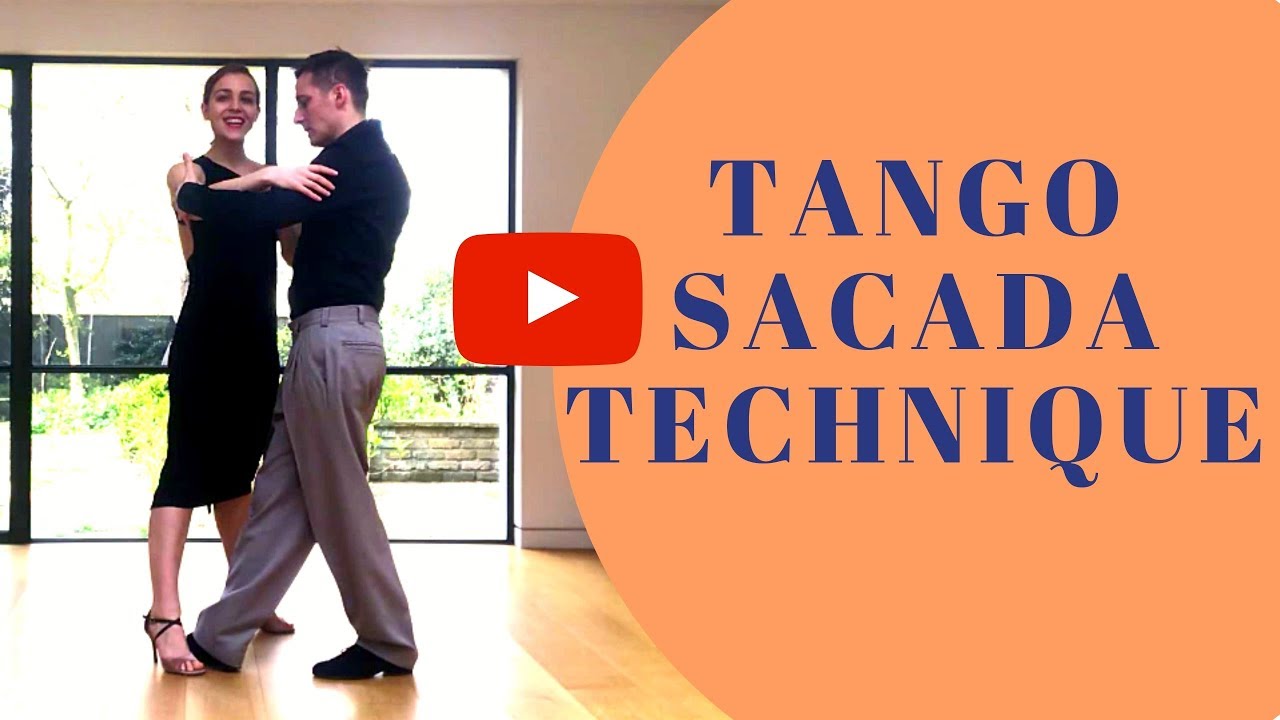 Tango Argentino: Sacada technique leaders & followers - YouTube