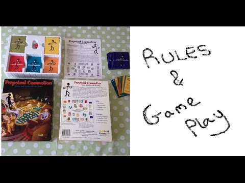 Perpetual Commotion Card Game GOLDBRICK GAMES Rules Instructions & How ...