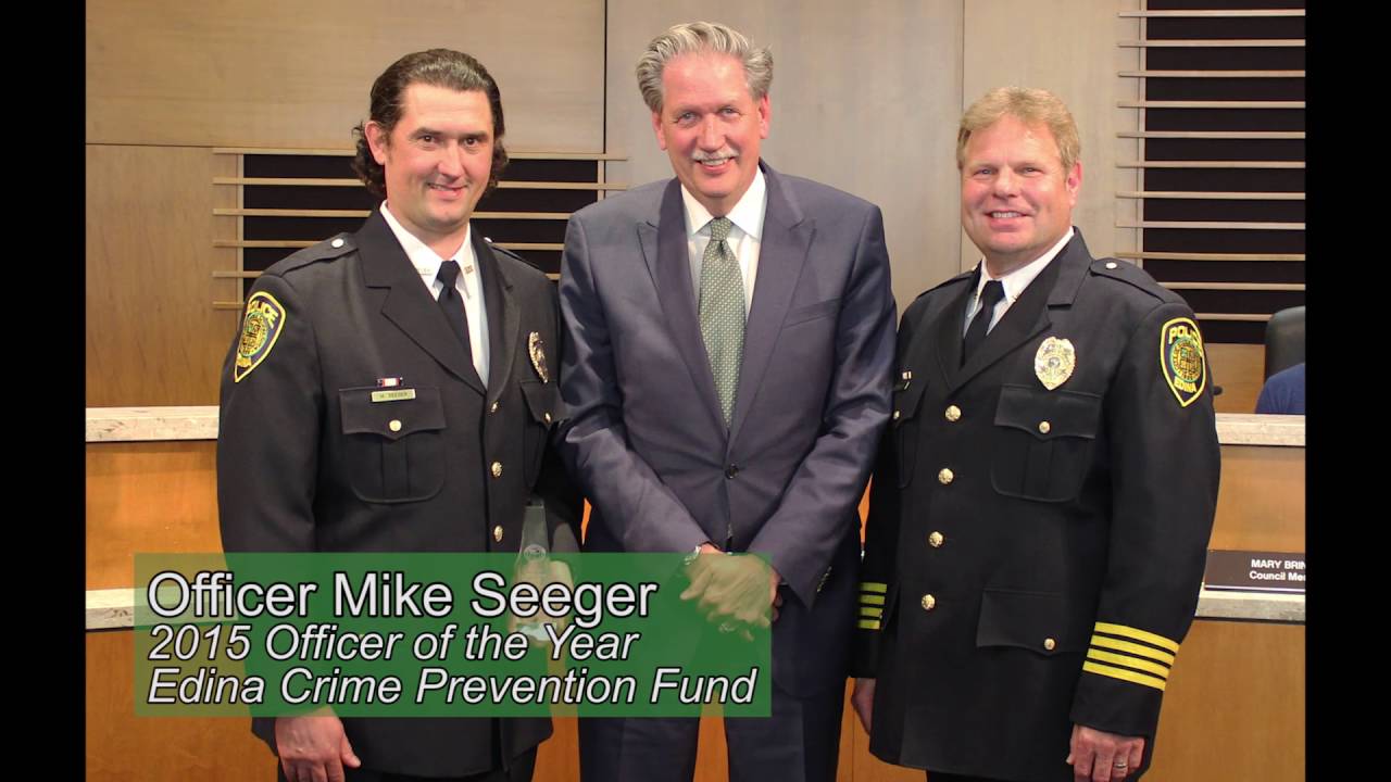 "We Are Edina" Police Officer Awards - YouTube
