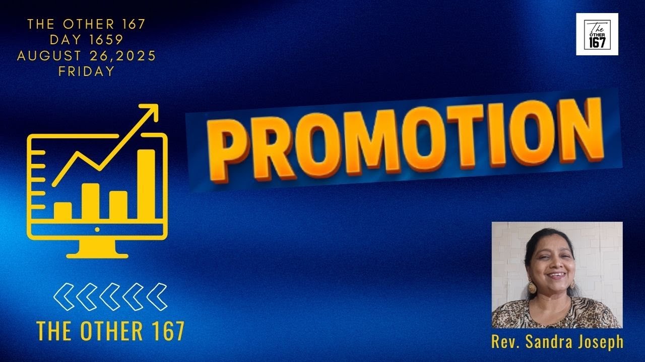 PROMOTION | Rev. Sandra Joseph | The Other 167 - YouTube