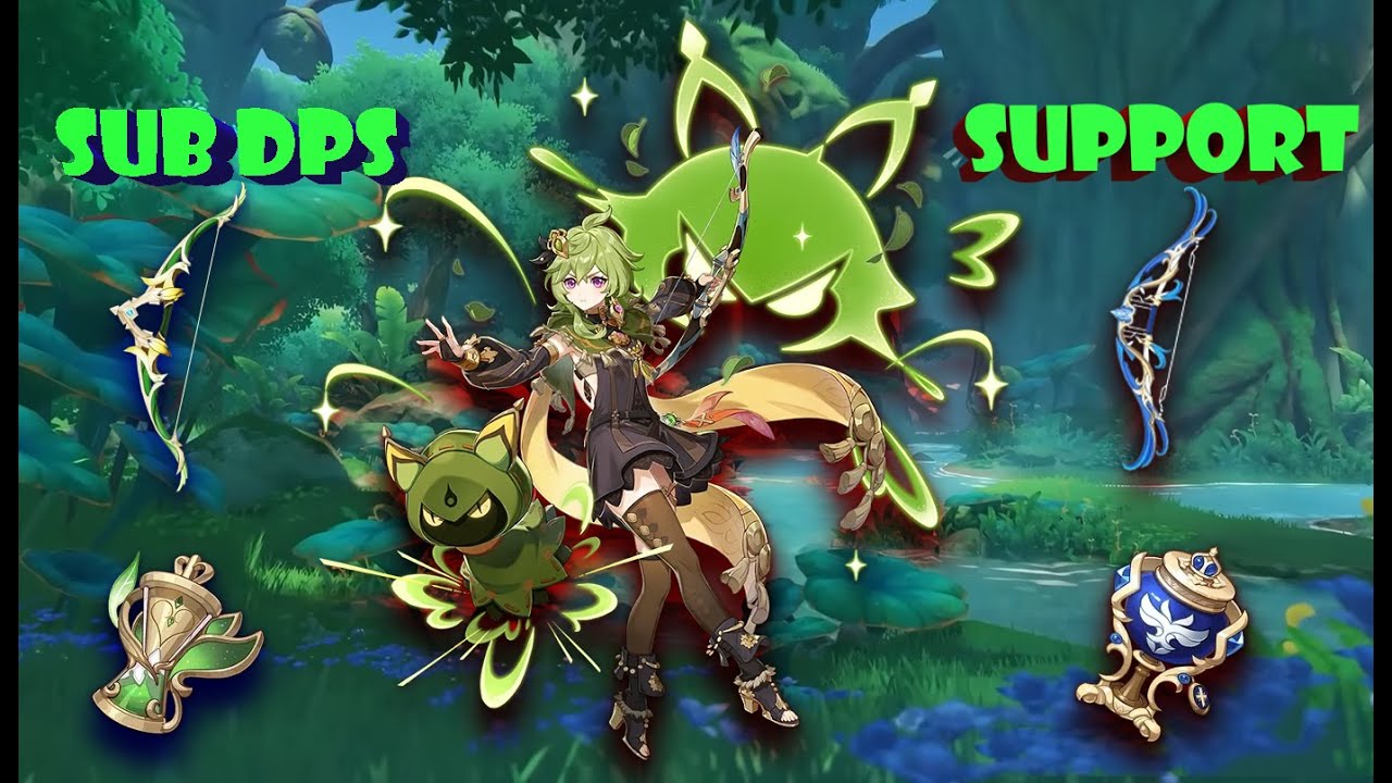 GUIDA PER LA BUILD DI COLLEI [SUB DPS/SUPPORT] //Genshin Impact ITA ...