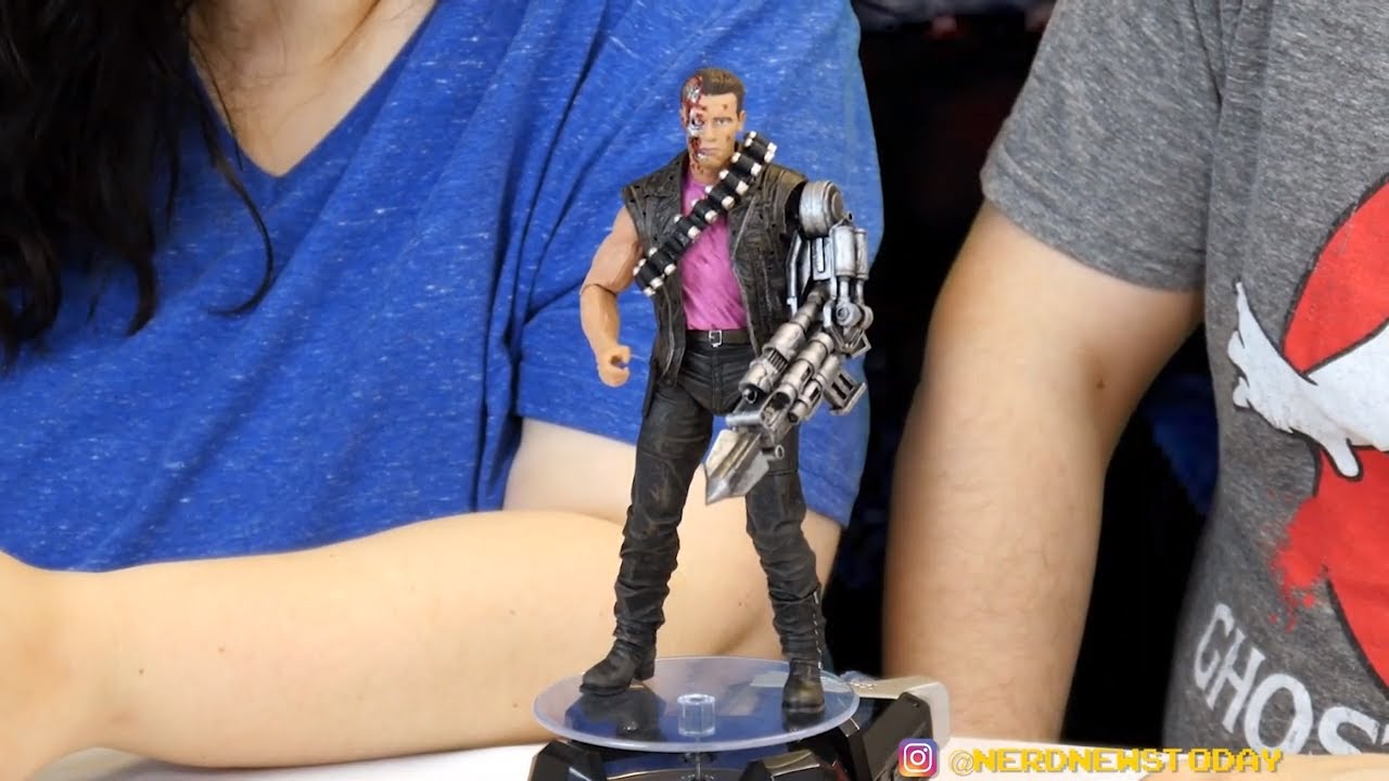 NECA Power Arm Terminator figure review - YouTube