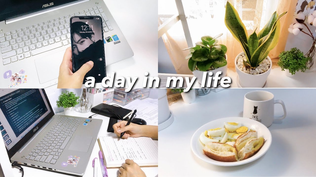 🌻 A day in my life : Vlog | Morning Routine, Live iPhone Lockscreen ...