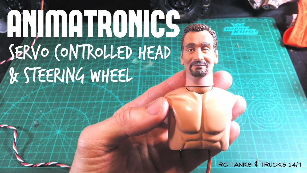 1/6 Dragon WW2 Action Figure ANIMATRONICS - Servo Controlled Head ...