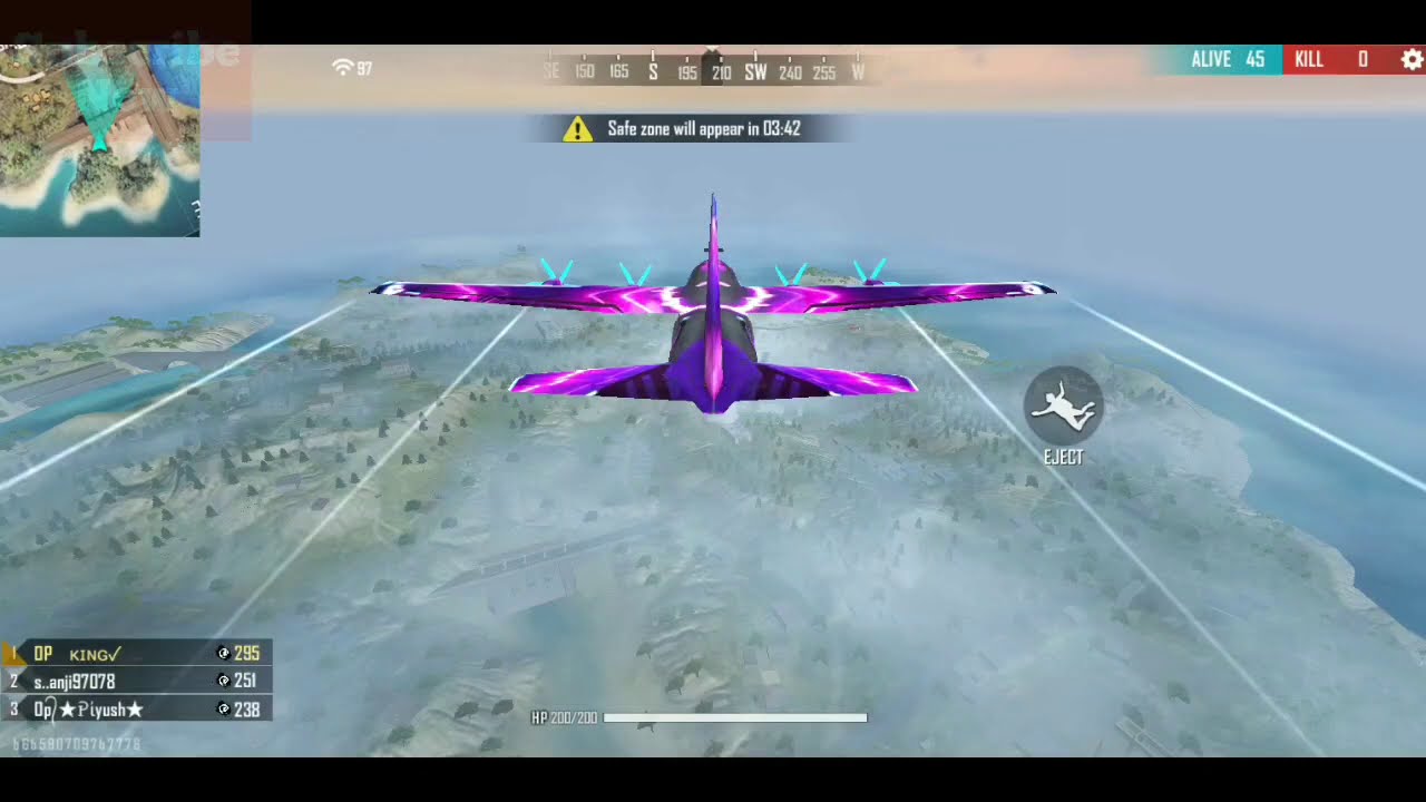 Color Change Plane in Free fire l Watch Full screen Video l - YouTube