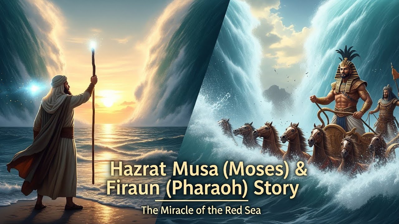 Hazrat Musa (As) Or Firon Ka Waqia | Complete life of Prophet Musa ...