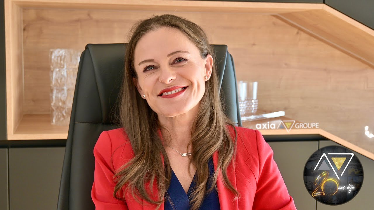 AXIA, 20 ans déjà. 🎂 Stéphanie VINCENT, PDG du groupe. - YouTube