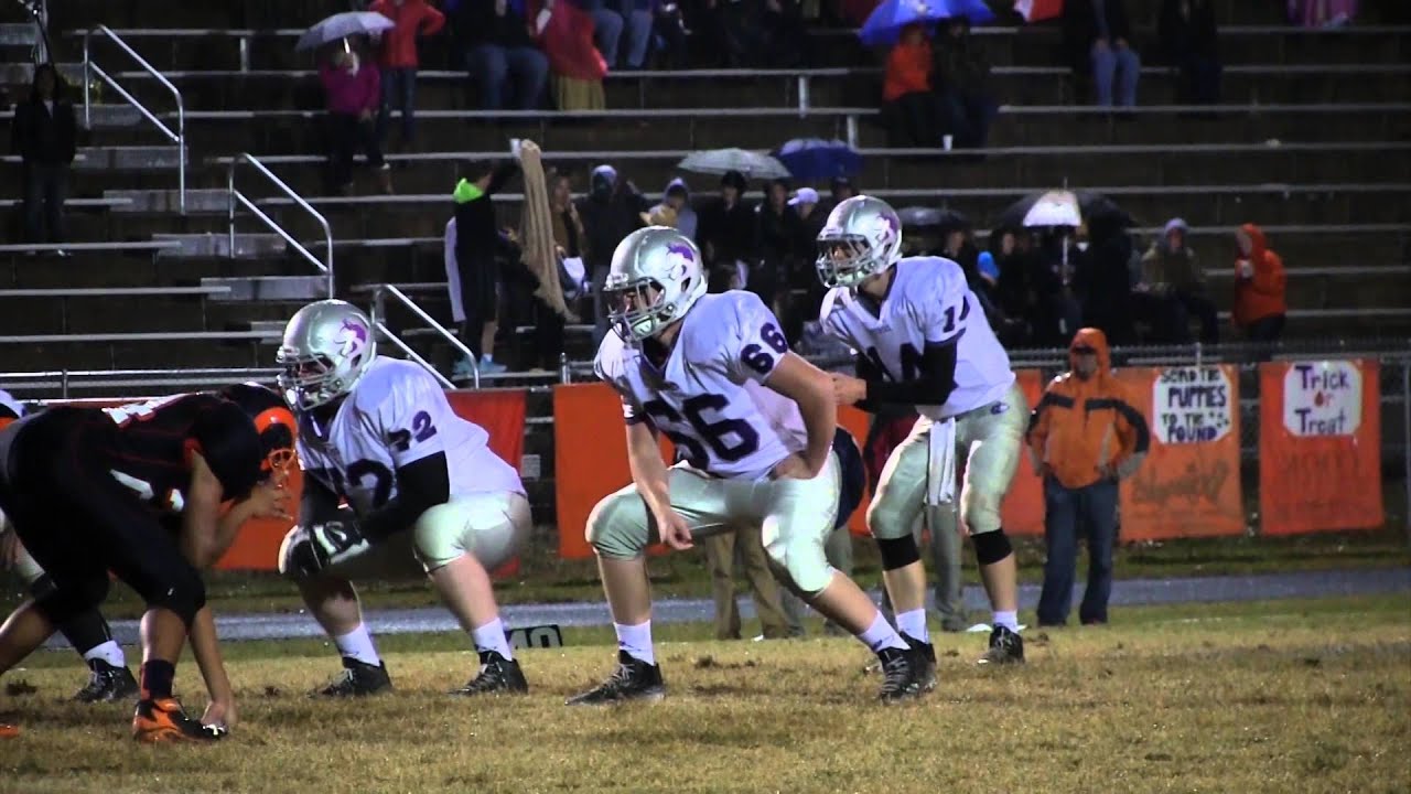 Ashe County Quarterback Connor Bowers Sideline Highlights - YouTube