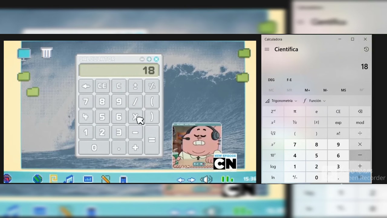 Vamos a probar el juego de la calculadora de Richard watterson. - YouTube