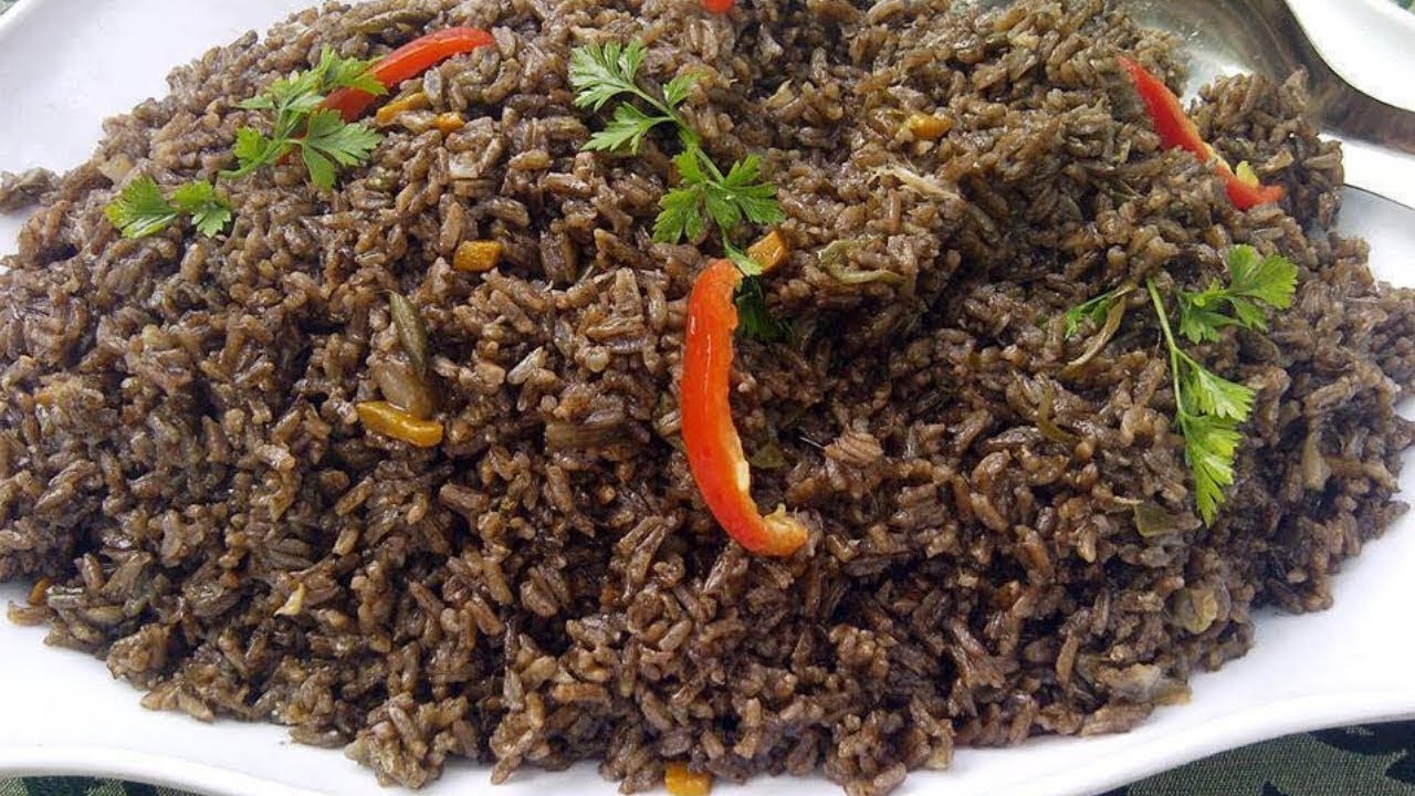 Haitian rice and beans/duri ak pwa kongo+pwa tchous/ bon bagay - YouTube