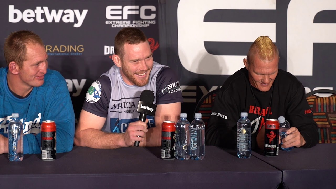 EFC 82 Post Event Press Conference - YouTube