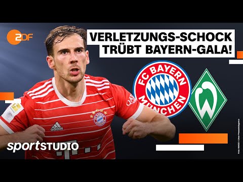 FC Bayern München – Werder Bremen Highlights | Bundesliga, 14. Spieltag 2022/23 | sportstudio