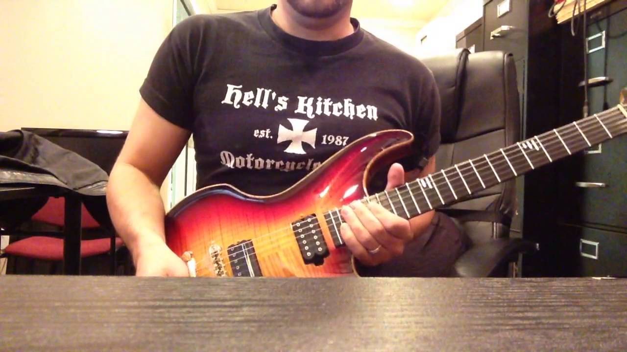 Guns and Roses November rain solo Cover (MJ Mirage Custom) - YouTube
