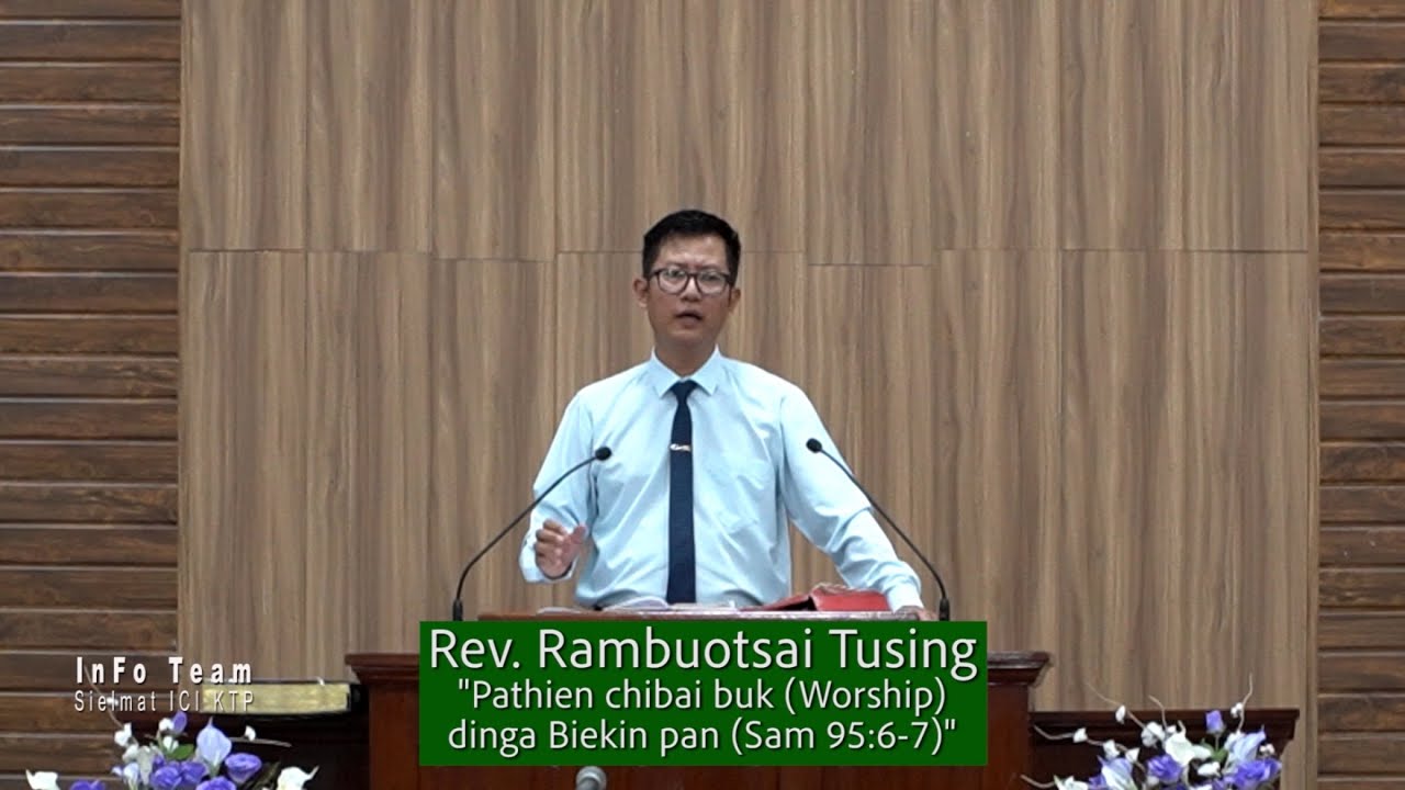 Music Week 2025 | Rev. Rambuotsai Tusing | Day 1 - YouTube