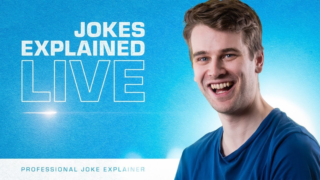 Jokes, explained by an expert! LIVE 🔴 (standup bingo) - YouTube