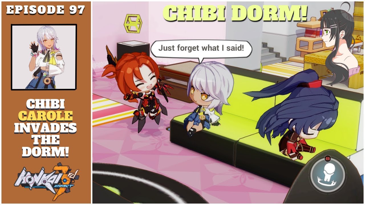 Honkai Impact 3 Chibi Dorm Episode 97 - Chibi Carole And Chibi Mei ...