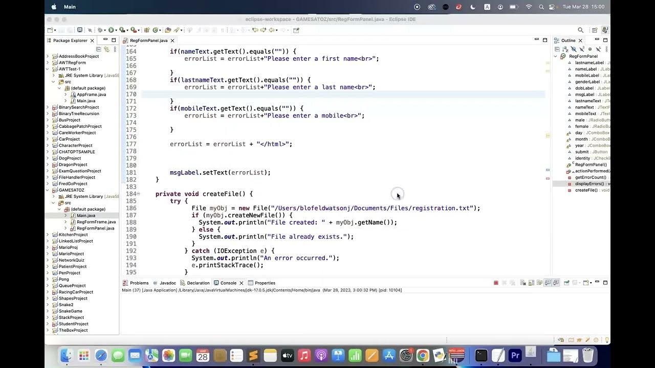 File Writing in Java - YouTube