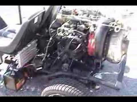 Jet engine golf cart burnout test - YouTube