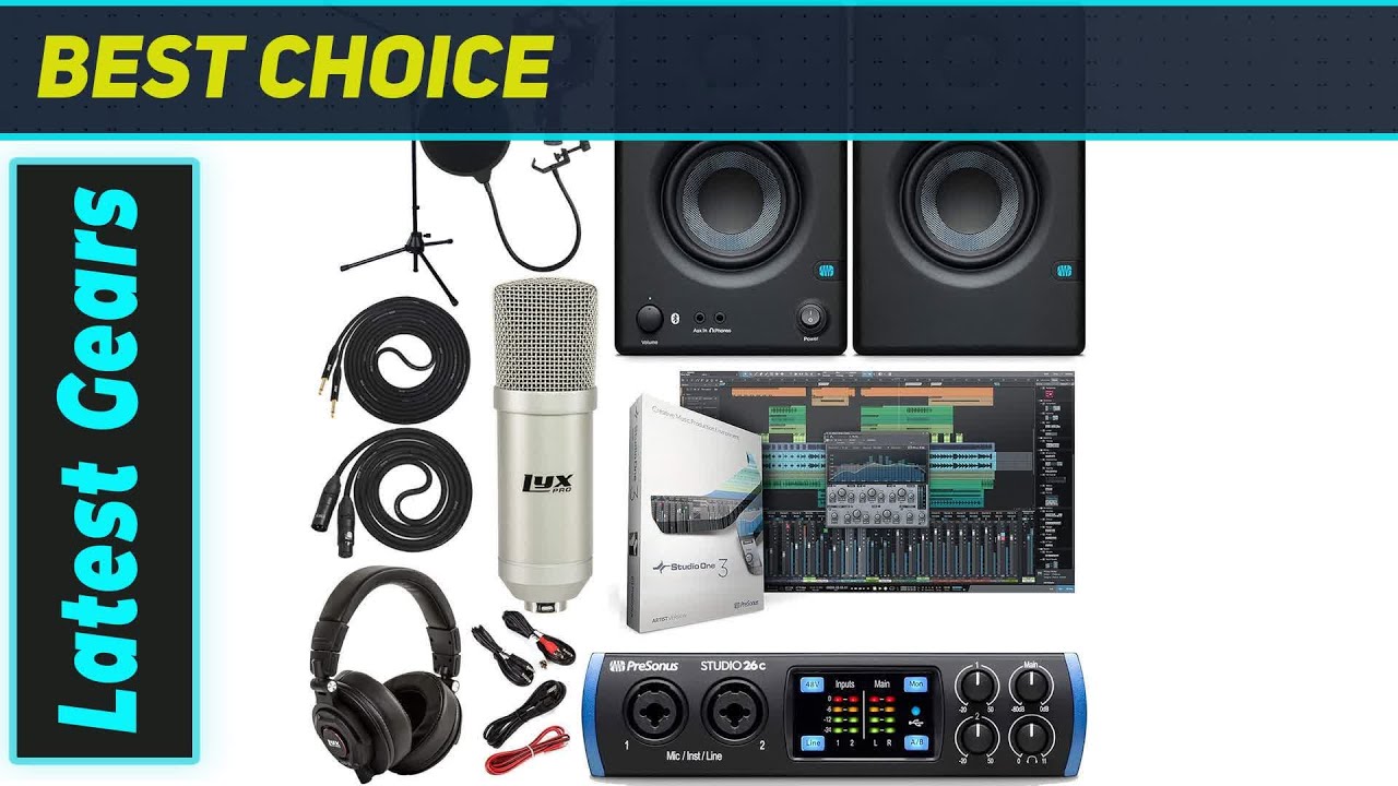 PreSonus Studio 24c Bundle: The Ultimate Starter Studio - YouTube