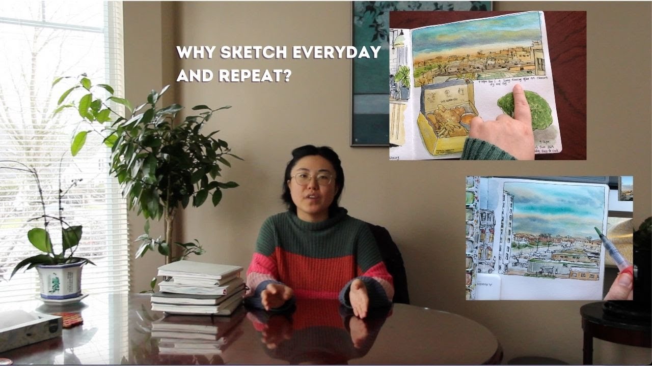 The Meaning of Sketching Every Day and Repeating 🎨 - YouTube