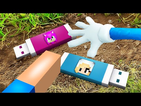 ENES VE BEBEK SONİC SEVGİLİLERİNİN GİZLİ USB'LERİNİ BULDU! 😱 Minecraft