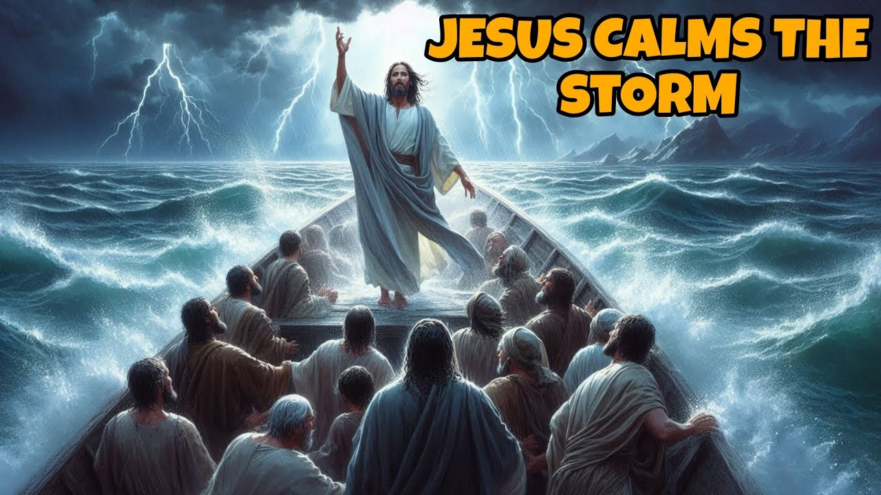 Jesus Calms the Storm | A Story of Faith in the Midst of Fear - YouTube