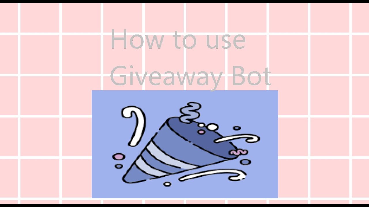 How to use giveaway bot tutorial - YouTube