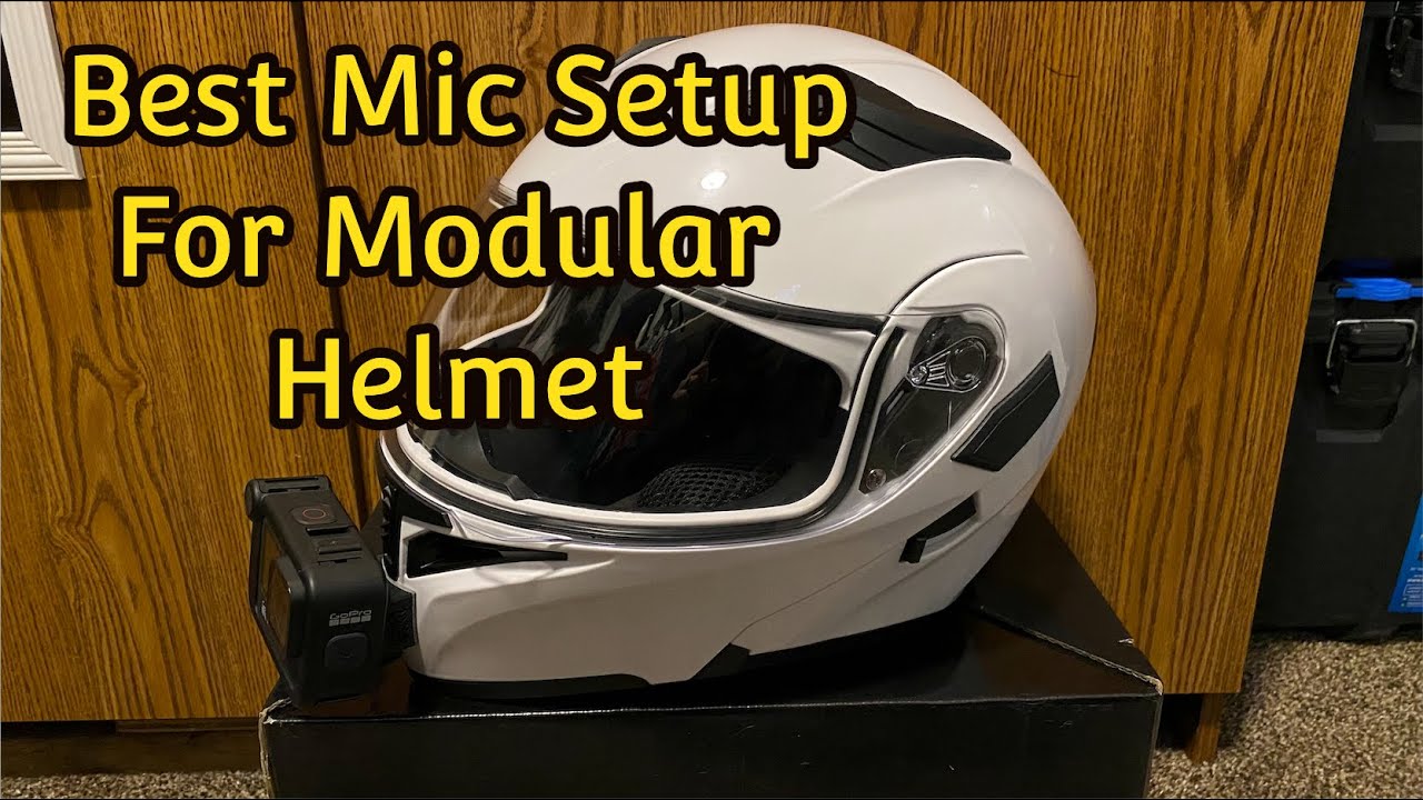 Best Mic Setup For Modular Helmet - YouTube