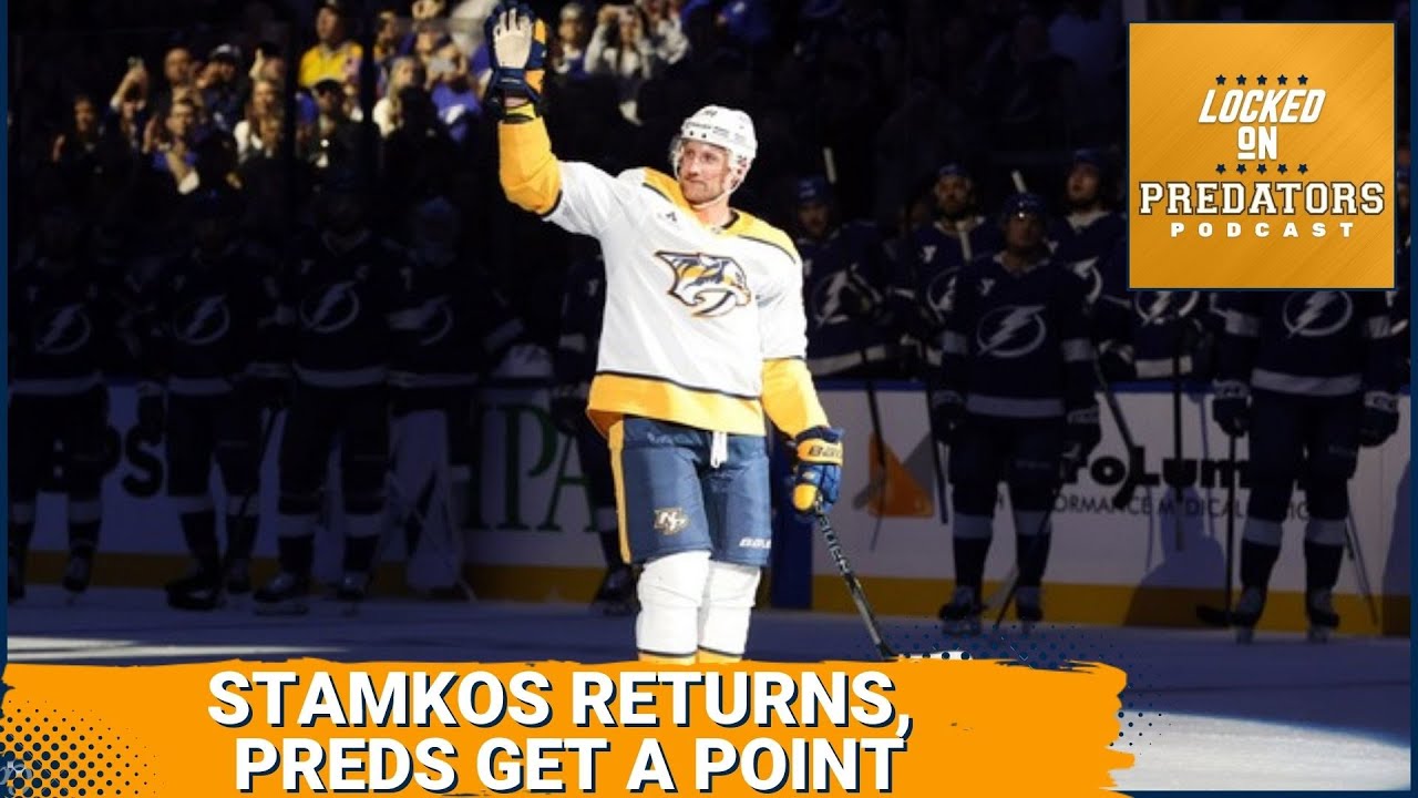 Nashville Predators Steal One Point as Steven Stamkos Receives Warm ...