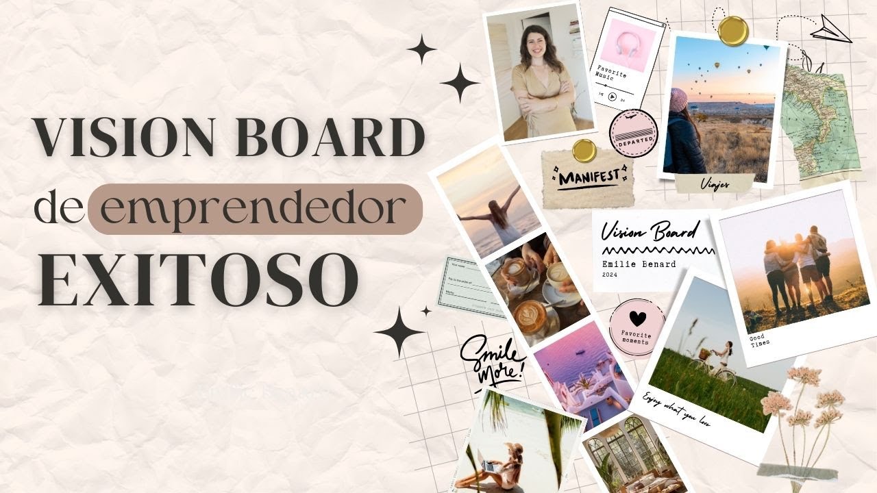 Como hacer un Vision Board de Emprendedor Exitoso - YouTube