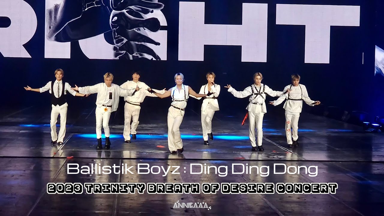 Ballistik Boyz - Ding Ding Dong @ TRINITY BREATH OF DESIRE CONCERT ...