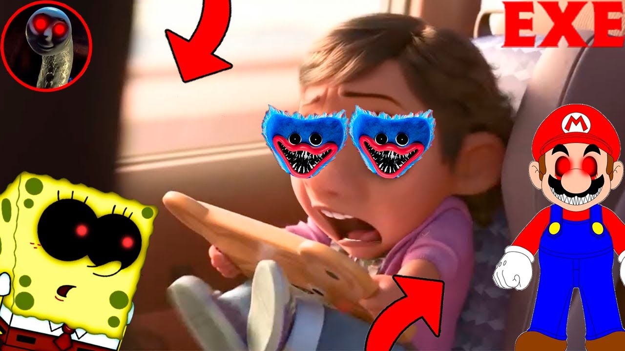 Poppy Playtime.EXE & Mario.EXE & Spongebob.EXE & Thomas the Train.EXE ...