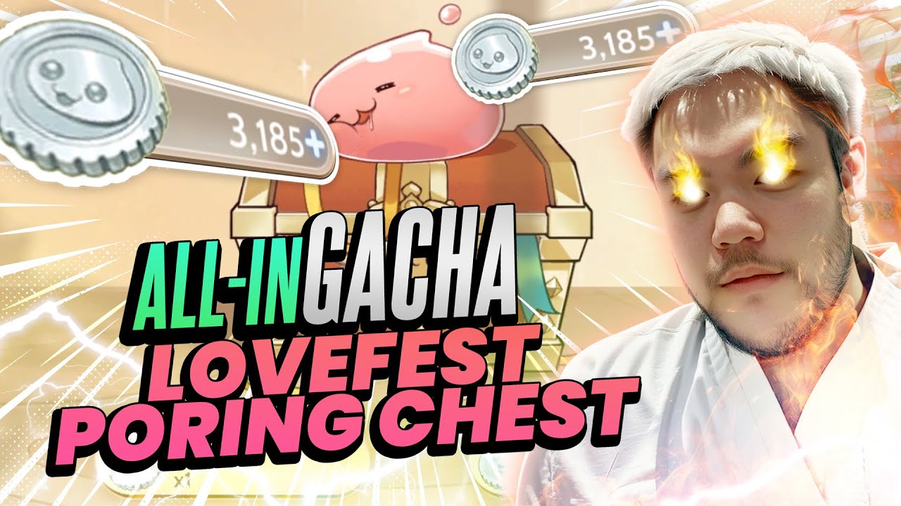 ALL-IN Poring Chest 3185 Silver Coin! 140.000 NYANBERRY ABIS ...