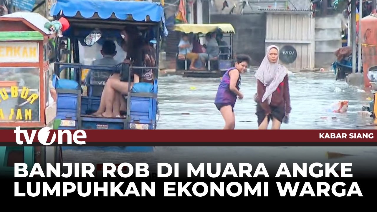 Kondisi Muara Angke usai Terendam Banjir Rob | Kabar Siang tvOne - YouTube