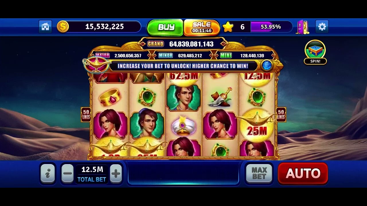 Giant Gene Jackpot Mania Slots Casino Walkthrough Gameplay - YouTube