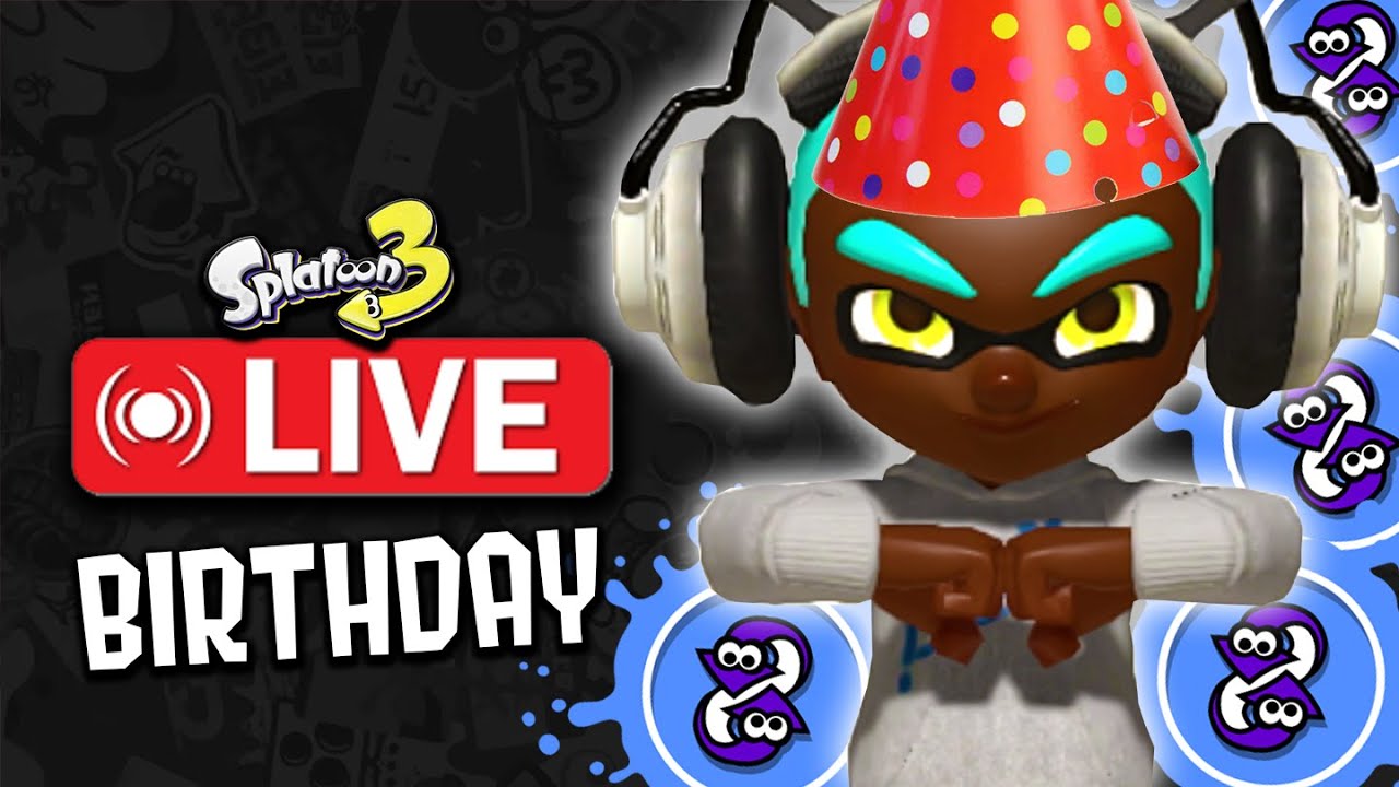 SPLATOON 3 BIRTHDAY VIEWER BATTLES - YouTube