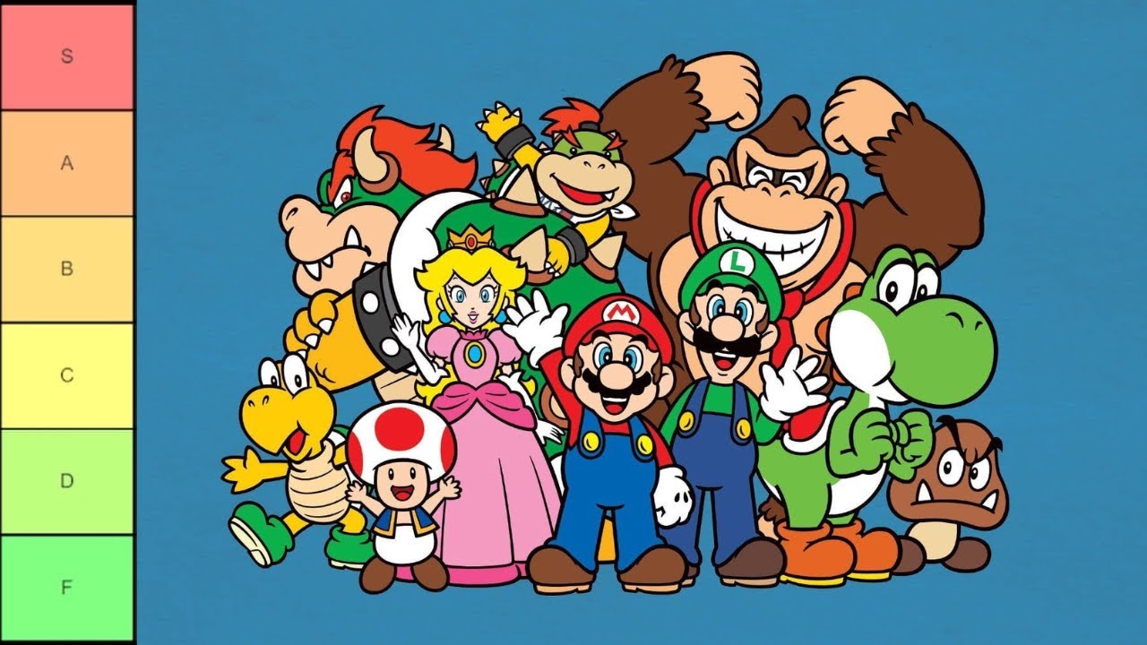 Super Mario Characters Ranked Best to Worst - YouTube