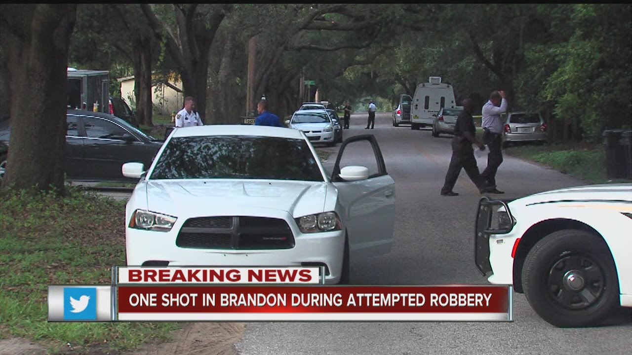 Brandon man hospitalized after confrontation, shooting - YouTube