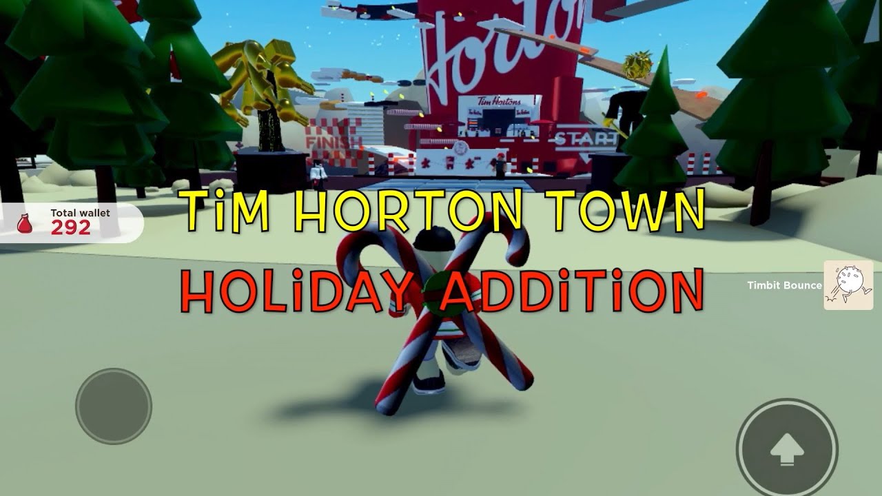 Roblox Tim Horton Town Holiday Addition - YouTube