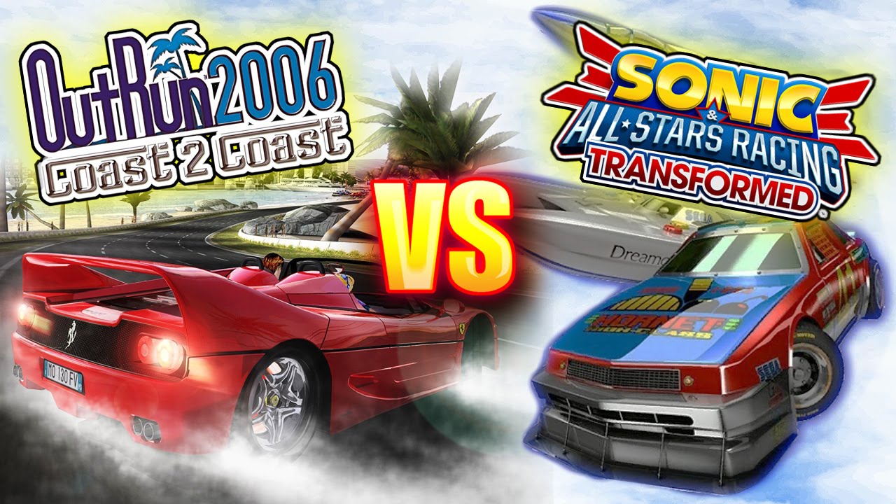 Outrun 2006 Vs Outrun Bay - Sonic & All Star Transformed (Redux) - YouTube