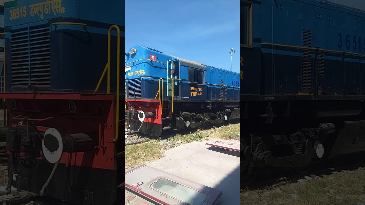 WDS 6 twins Repainted Tondiarpet shed AIR ️ - YouTube