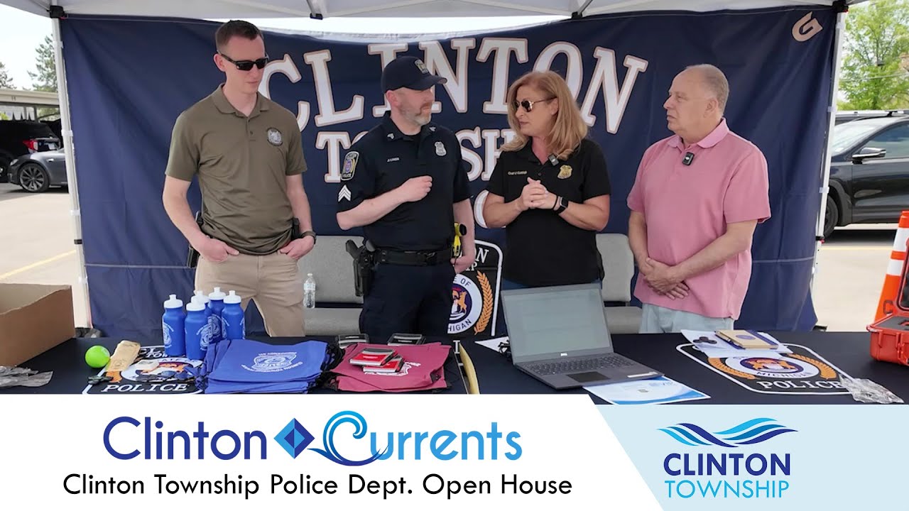 Clinton Currents: Clinton Township Police Department Open House - YouTube